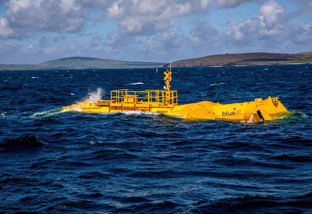 Wave energy prototype begins sea trials in Scotland