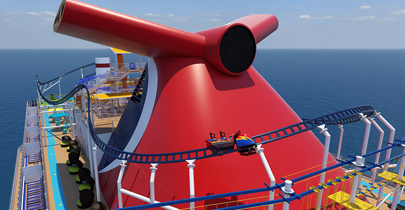 World’s first ‘at sea’ rollercoaster wins engineering award