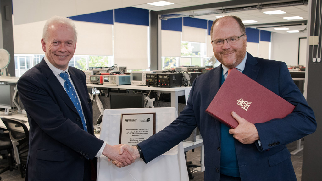 Northumbria University opens new engineering teaching facilities