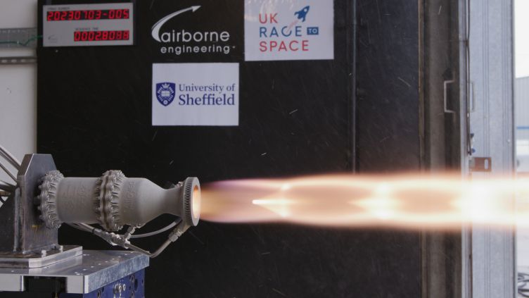 3D-printed student rocket engine breaks record