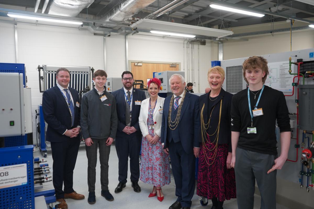 York College opens extension to its Construction and Engineering Centre