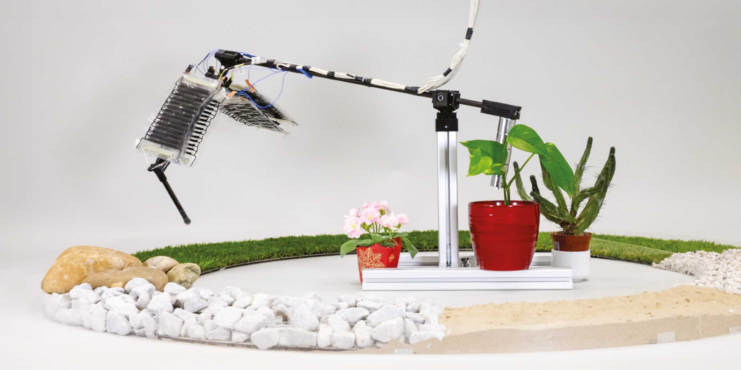 New robot leg powered by artificial muscles