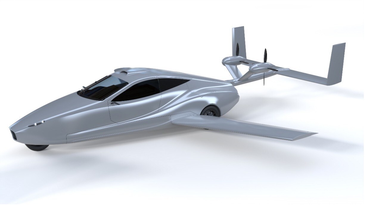 Samson Sky reveals sleek new body design for its flying car