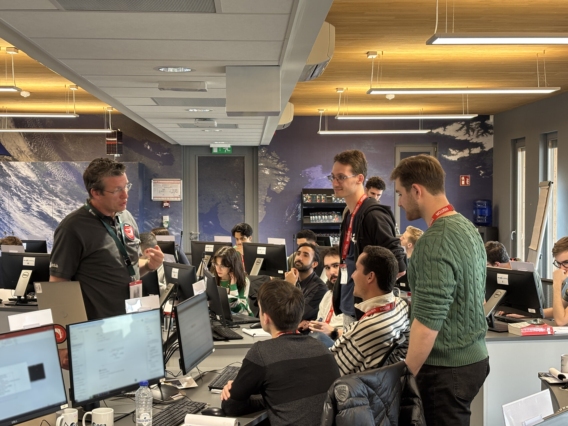 Students tackle real-world space mission design at ESA Academy